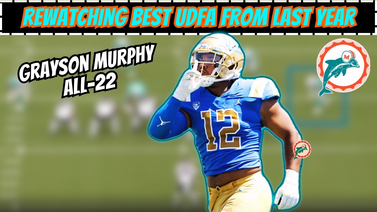 Film Breakdown: Grayson Murphy is a PRESSURE Creating Demon | Miami Dolphins - YouTube
