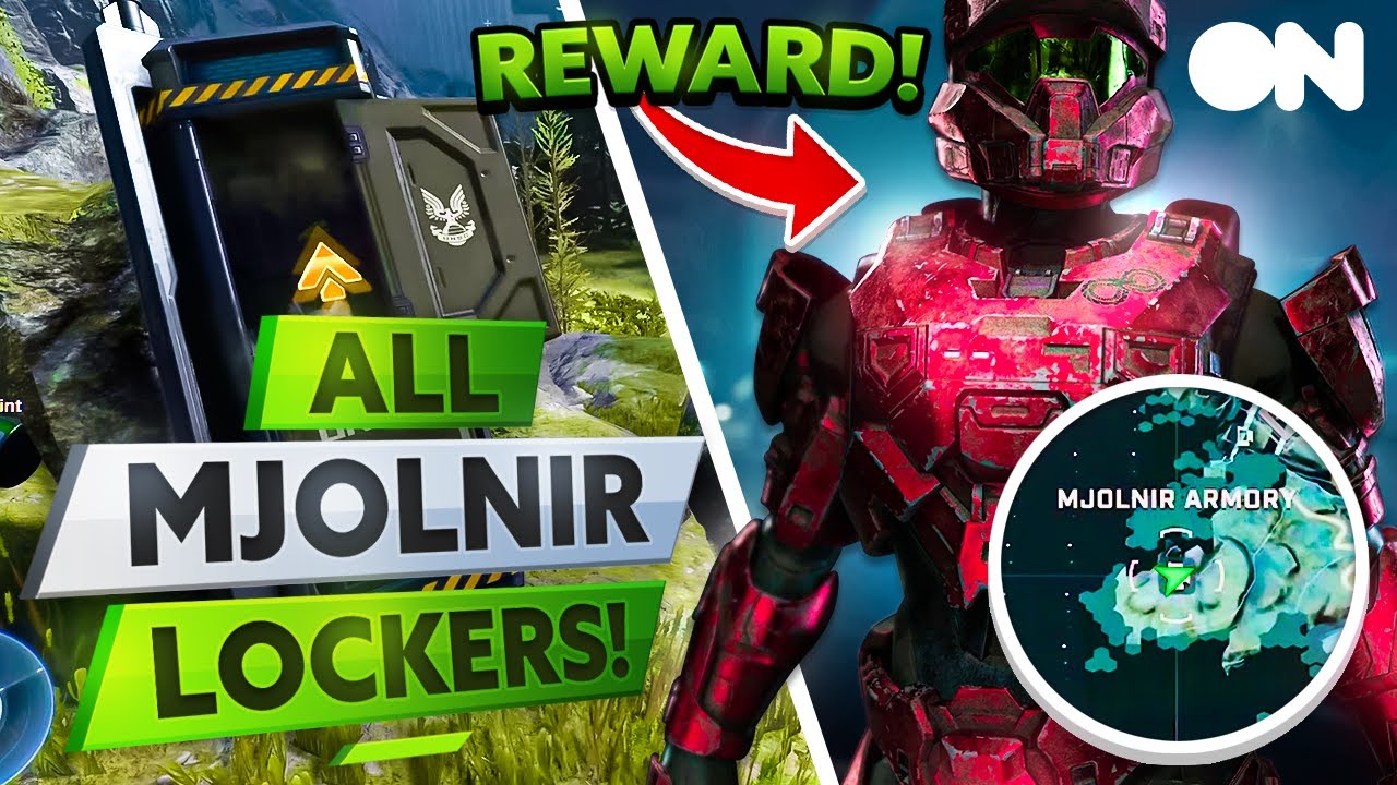 Halo Infinite Mjolnir Lockers Guide – ALL Cosmetic Collectibles! - YouTube