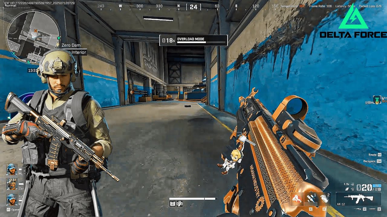 Budget AK-12 in Normal Mode | Delta Force Operation - YouTube