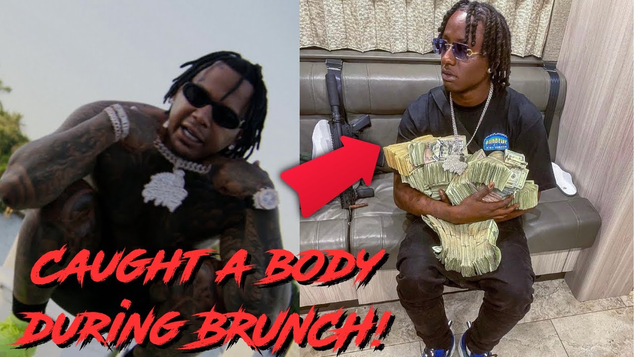 Moneybagg Yo artist Tripstar catches a body over a brunch date! Blood ...