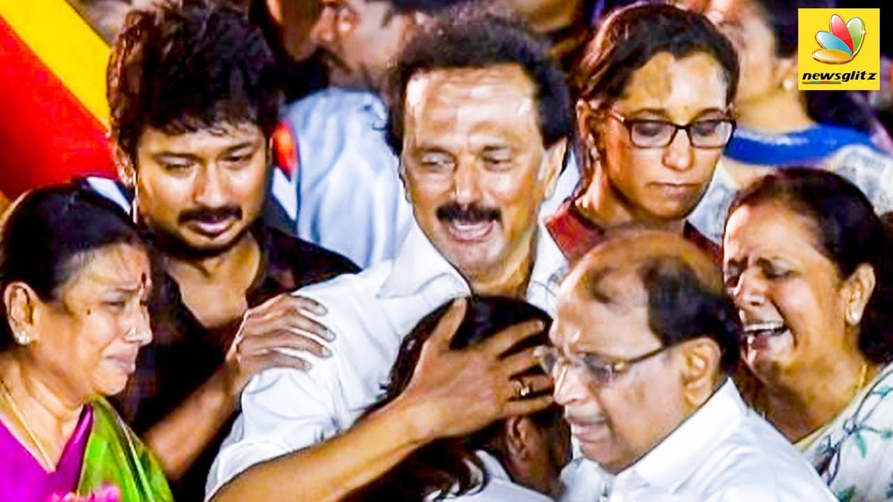 கலைஞருக்காக கதறிய பிரபலங்கள் : Celebrities Shed tears on Kalaignar ...