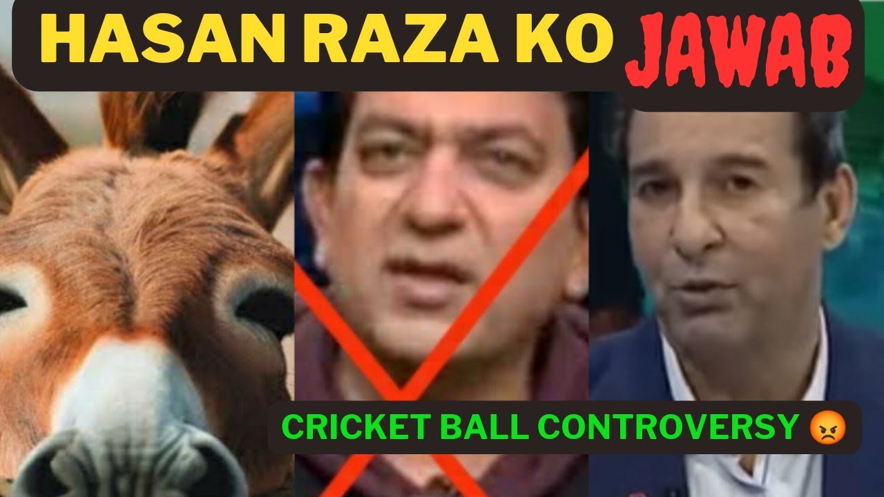 India using SUSPICIOUS balls? Hasan Raza controversy. India vs Pakistan ...
