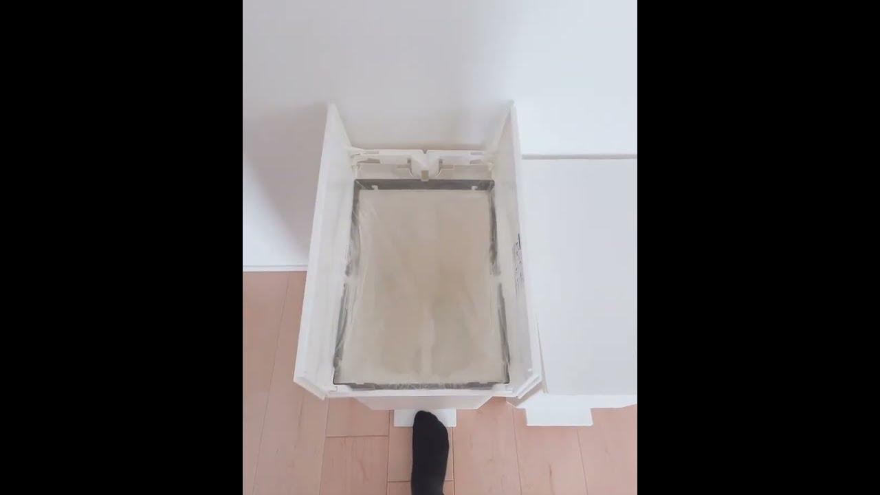 SOLOW 45L ゴミ箱 repost by instagram @tchm.k__home 様 - YouTube