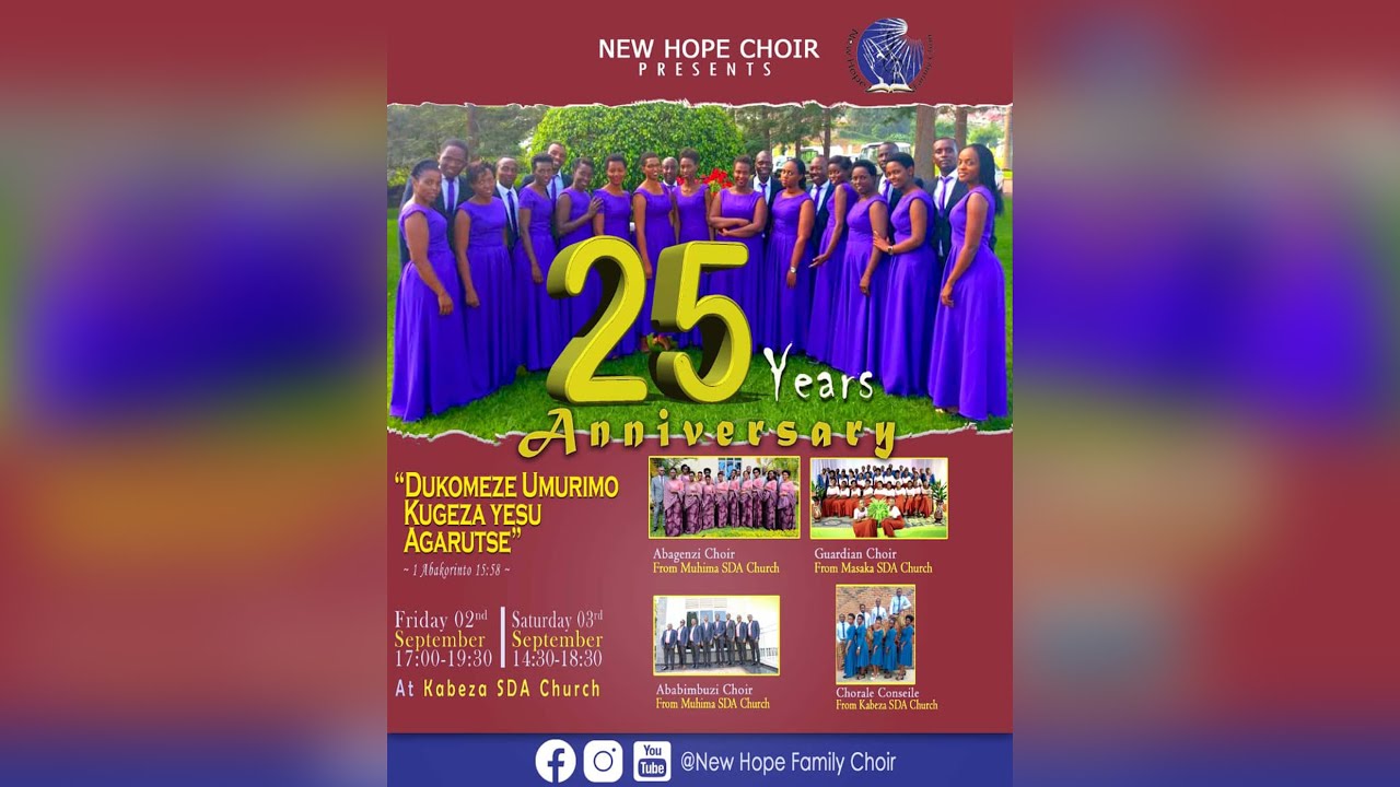 NEW HOPE CHOIR LIVE CONCERT - YouTube