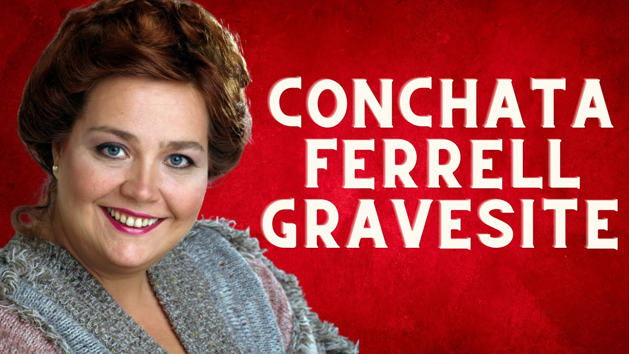 The Gravesite of Actress Conchata Ferrell - YouTube