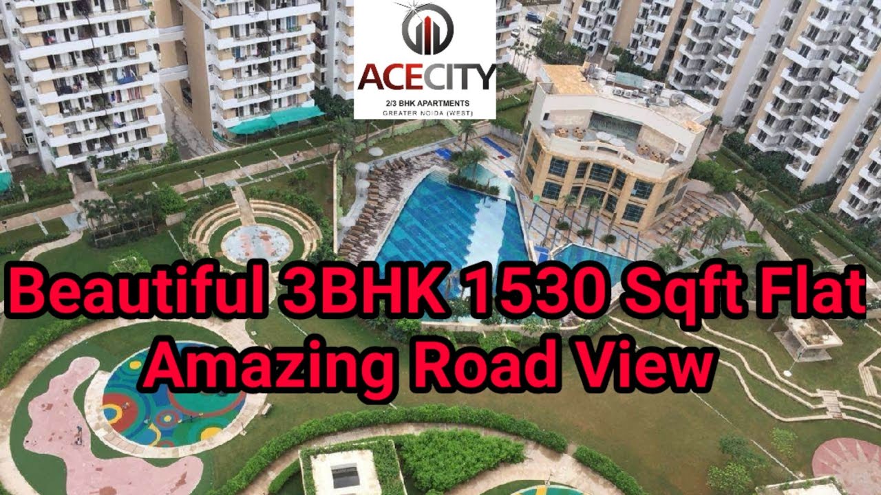 3BHK 1530 Sqft Flat Layout Ace City Noida Extension, Sector 1 Greater ...