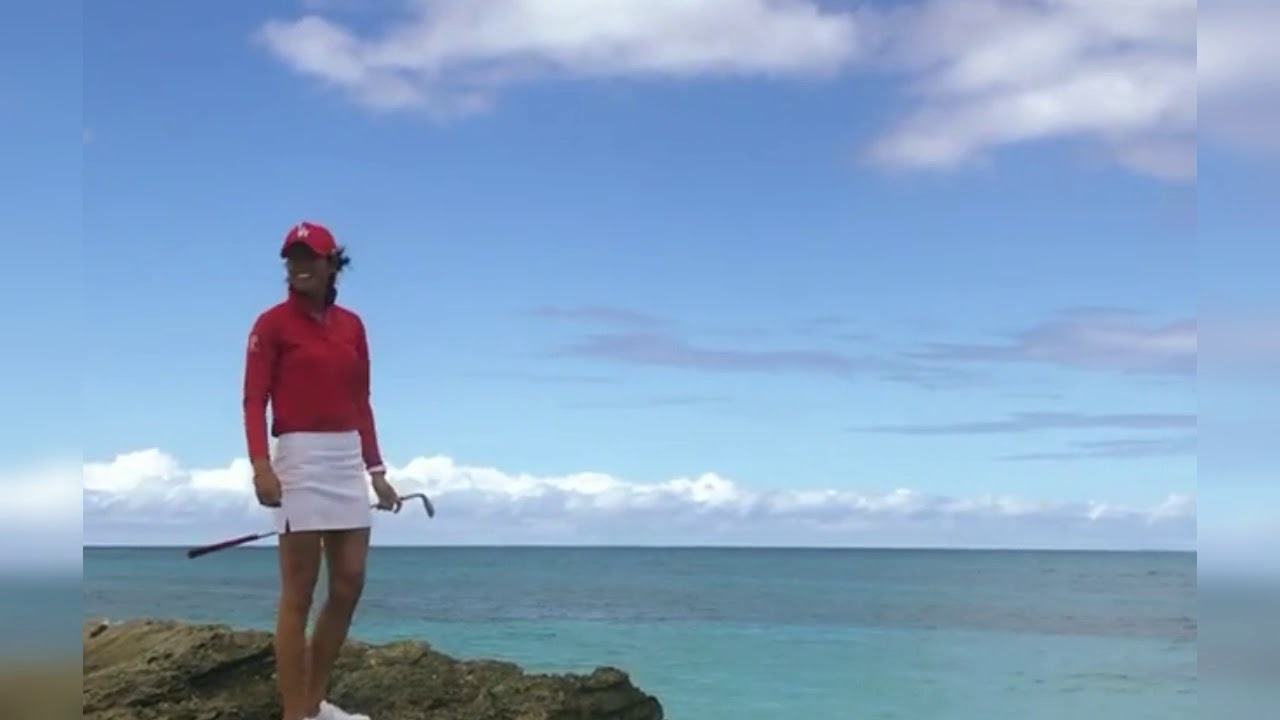 Professional Golf tricks of Tania Tare || Golf Tricks || Tania Tare ...