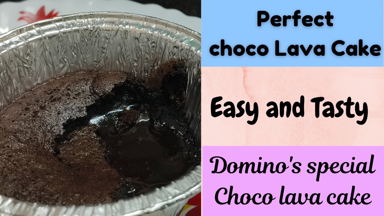 Perfect Choco Lava Cake Recipe in AnanAthi Family/Domino's style Choco ...
