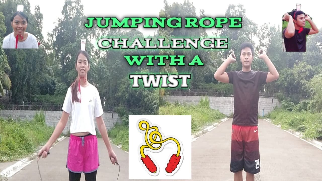 JUMPING ROPE CHALLENGE with a Twist! | JoTineTV - YouTube
