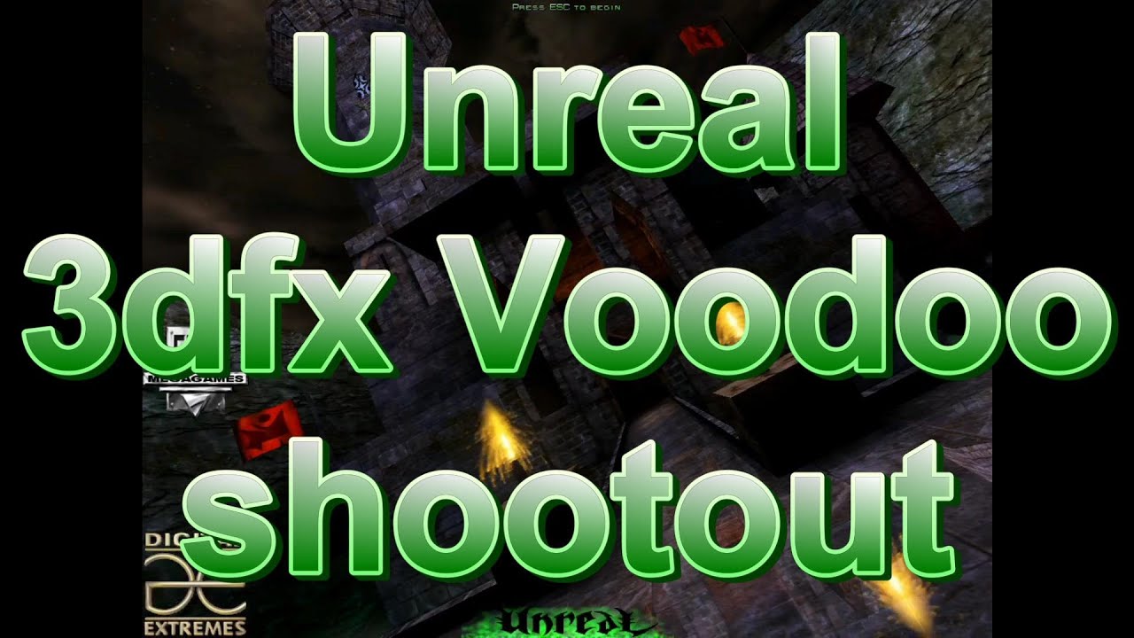 Unreal 3dfx Voodoo shootout - YouTube