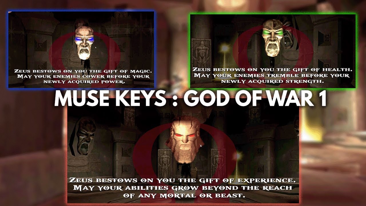 Hidden Secret in God of War 1: Here are the Rewards from the Muse Keys ...