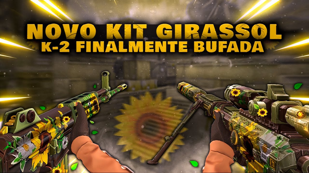 NOVO KIT GIRASSOL 🌻 K-2 BUFADA, CHEYTAC VARIANTE DE VIP | CrossFire ...
