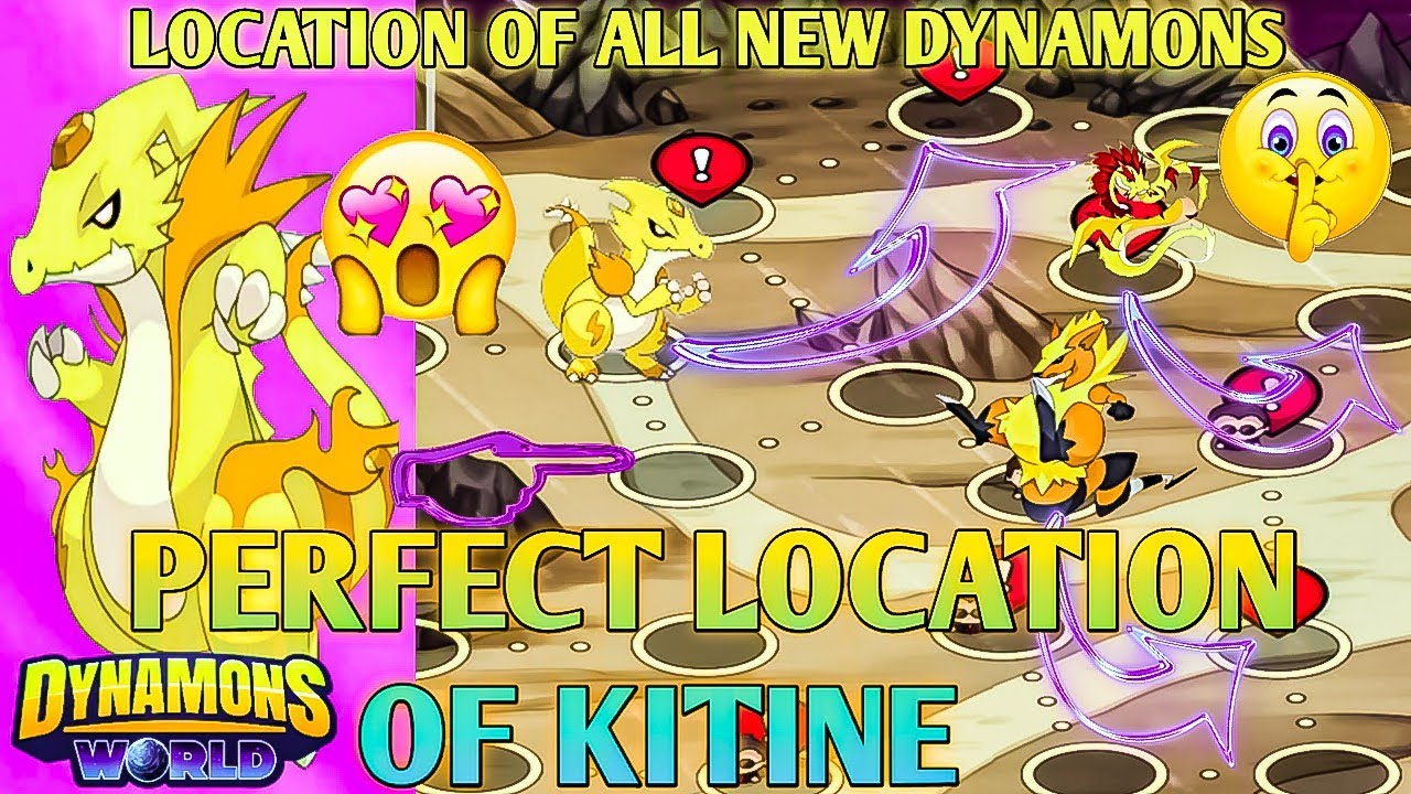 Perfect Location Of All New Dynamons In Electric Temple 😍|Location Of ...