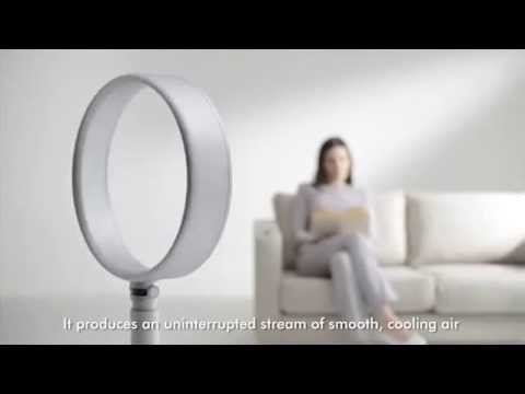 Dyson AM03 Pedestal bladless Fan, Silver - YouTube