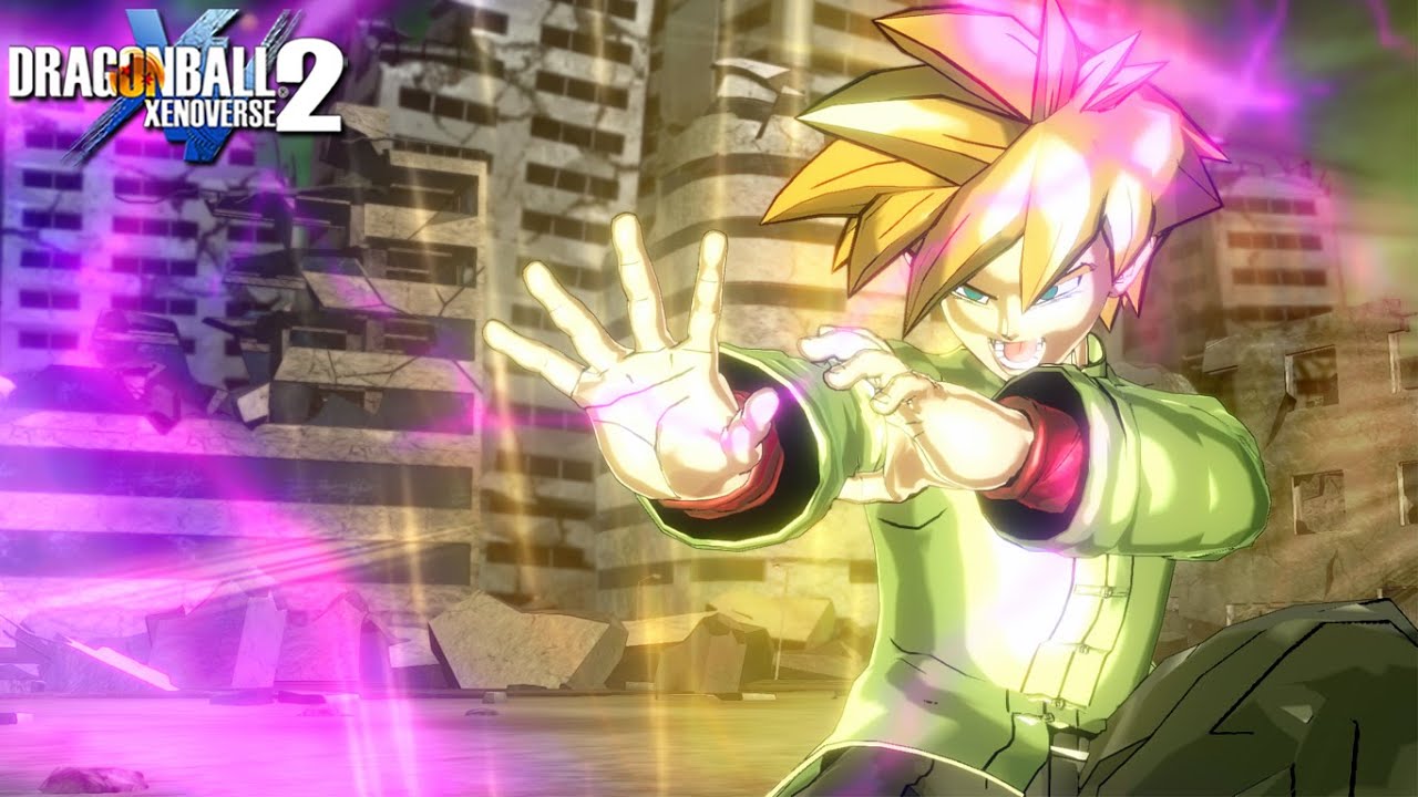 NEW DBS Super Hero Teen Goten! Custom Moveset & Skill - DBXV2 MOD - YouTube