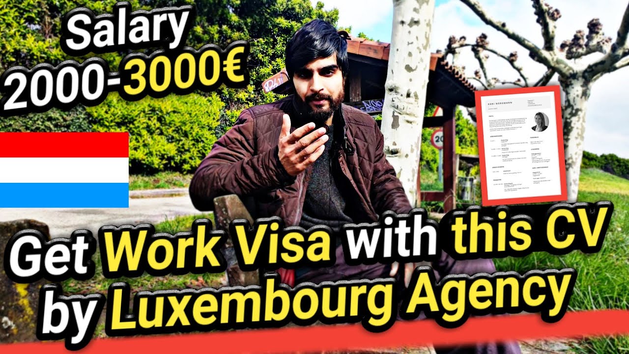 How to Make CV for Luxembourg | Jobs in Luxembourg | Luxembourg Free ...