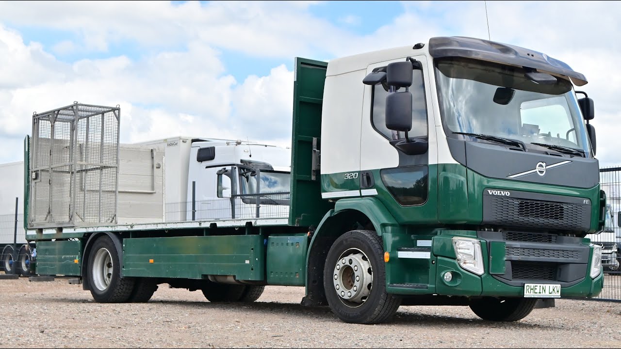 Volvo FE 320 Euro 6 platform truck review 2021 - YouTube