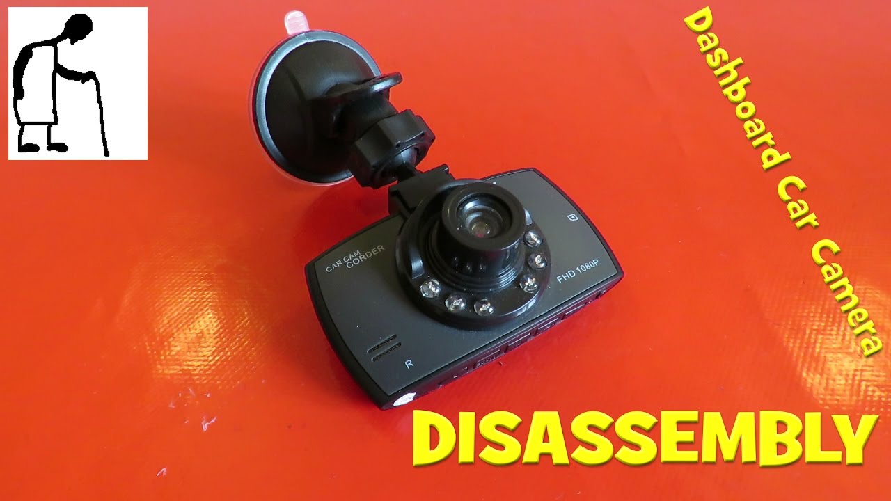 Disassembly Cheap Dashboard Car Camera - YouTube