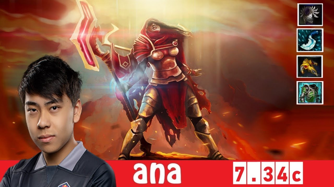 [DOTA 2] ana the LEGION COMMANDER [OFFLANE] [7.34c] - YouTube