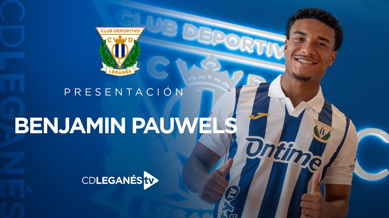 📹🎙️ Presentación de Benjamin Pauwels como nuevo jugador del C.D ...