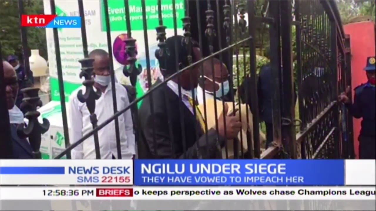 Ngilu under siege: Kitui Governor Charity Ngilu lawyers barred from ...