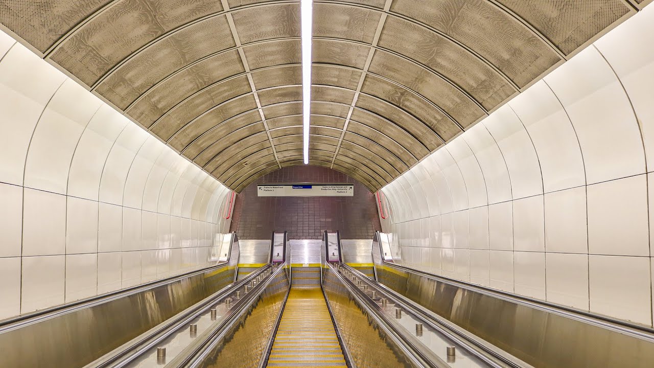 Granville Station Escalator Replacement Project is now complete - YouTube