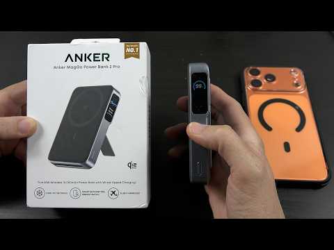 The World's Fastest and Coolest Wireless Power Bank (Anker MagGo 2 Pro)