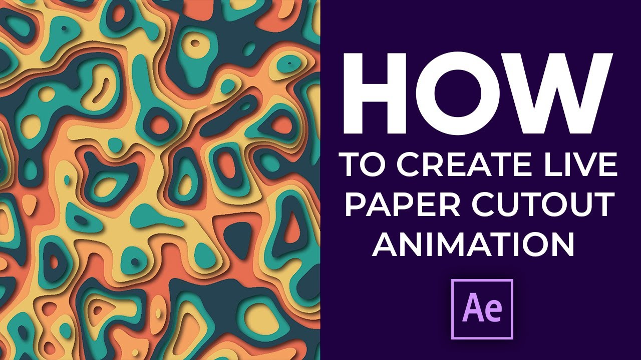 Live Paper Cutout Animation | Adobe After Effects Tutorial - YouTube