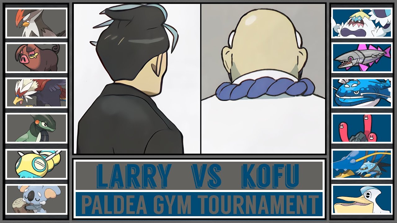 Gym Leader LARRY vs Gym Leader KOFU | Semifinal [Paldea Gym ...