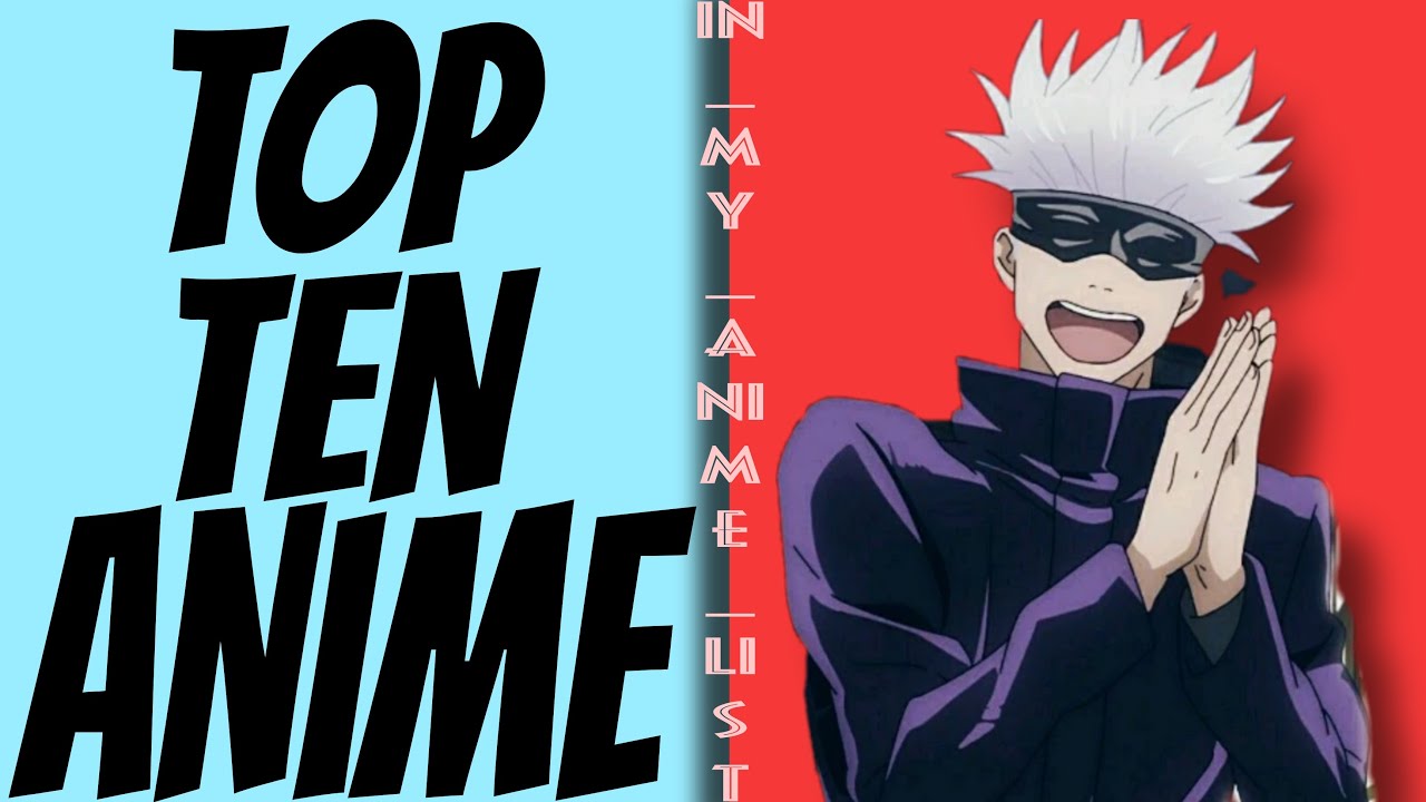 Top Ten Anime in My Anime List - YouTube