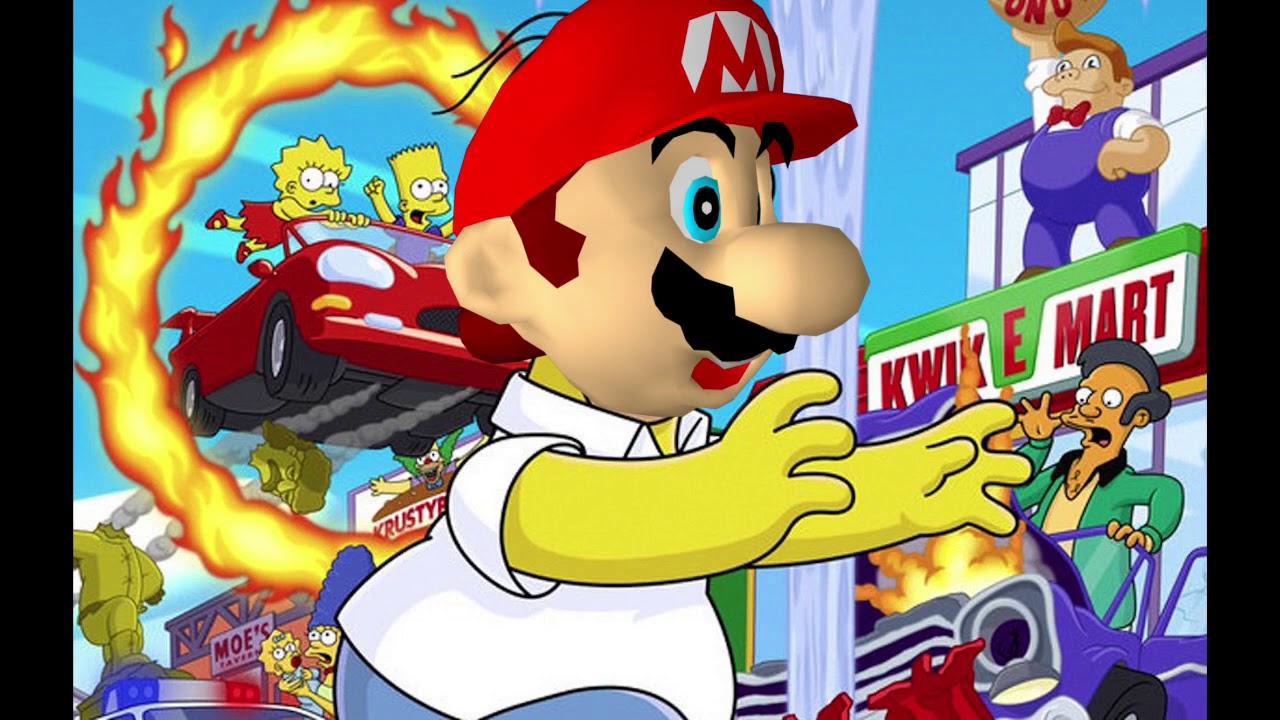 Mario Kart 64 Soundfont - Petty Theft Homer (Simpsons Hit & Run) - YouTube