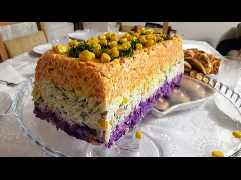 Yoğurtlu Mor Lahanalı Nefis Renkli Salata Tarifi, Yoğurtlu Meze ve Salata Tarifleri