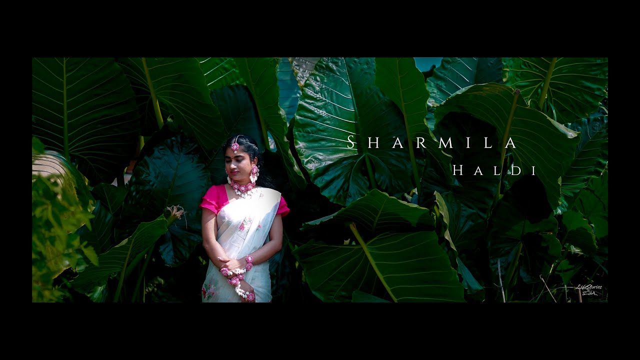 Bride Sharmila Haldi Tease 4k || LifeStories by Sundar || 9989787578 - YouTube