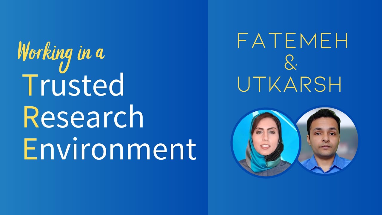 Working in a Trusted Research Environment (TRE) - Trailer 1 - YouTube