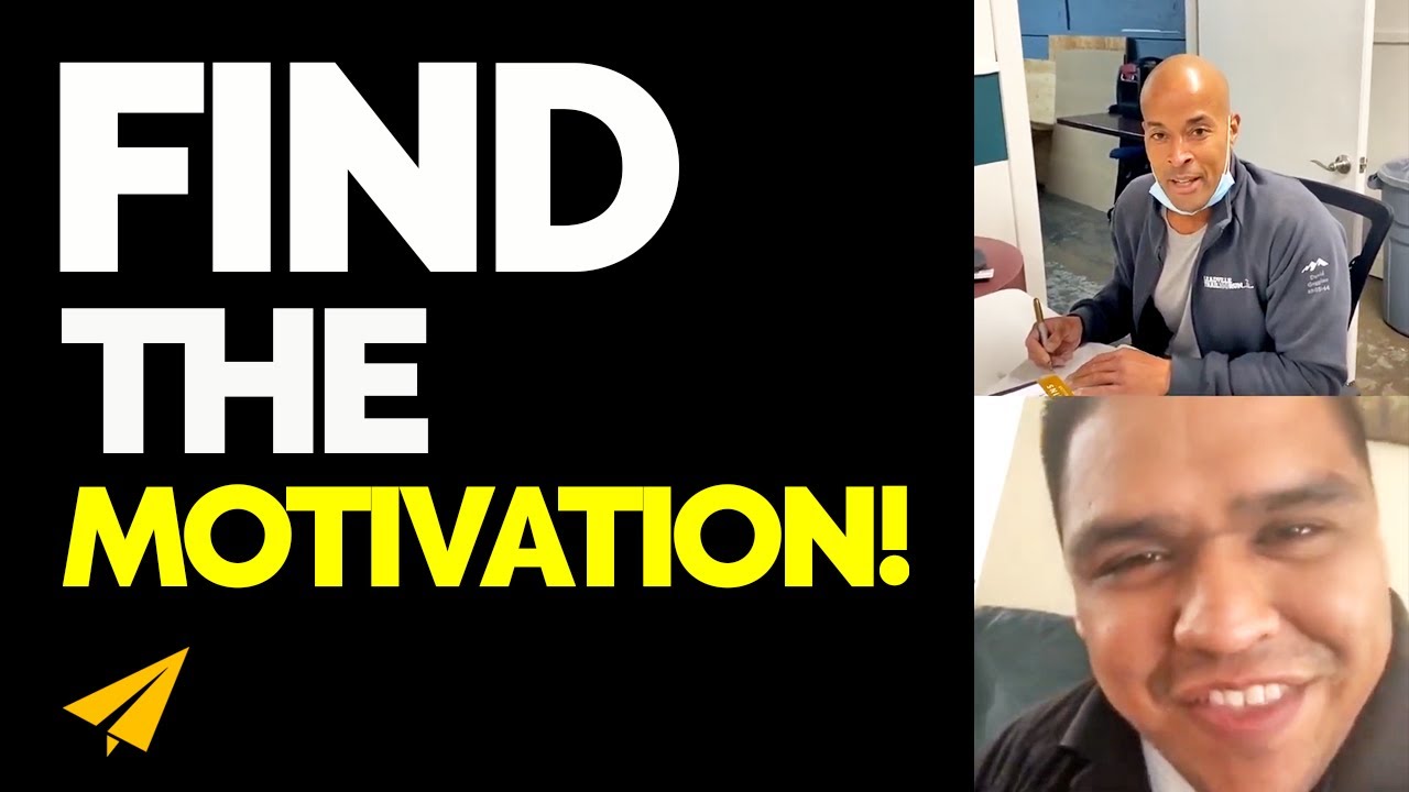 How to FIND the MOTIVATION Every Single Day! - David Goggins Live ...