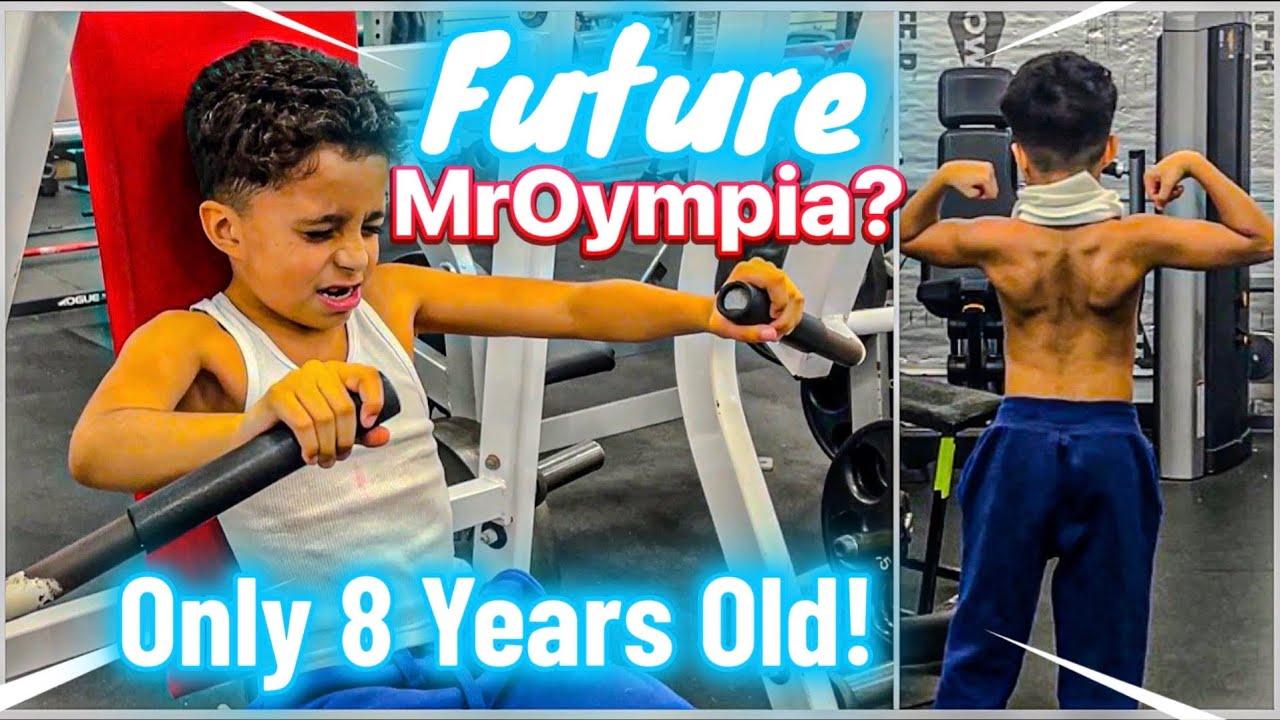 Bringing My 8 YEAR OLD Brother To The GYM !! Future MrOlympia?? Cbum ...
