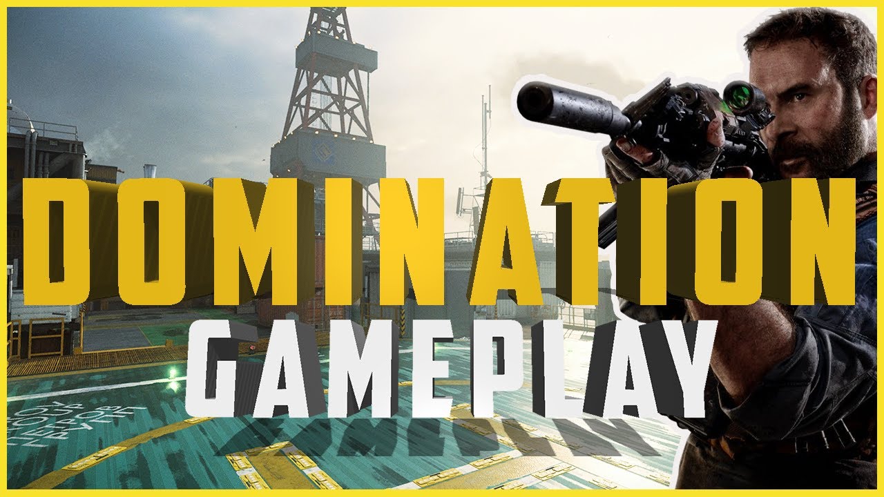 Call Of Duty Modern Warfare Petrov Oil Rig Domination Gameplay - YouTube