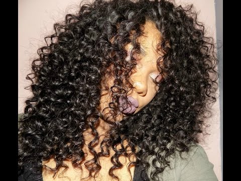 How To :  I Style My  BIG Curly Hair FT SEXY FORMULA HAIR
