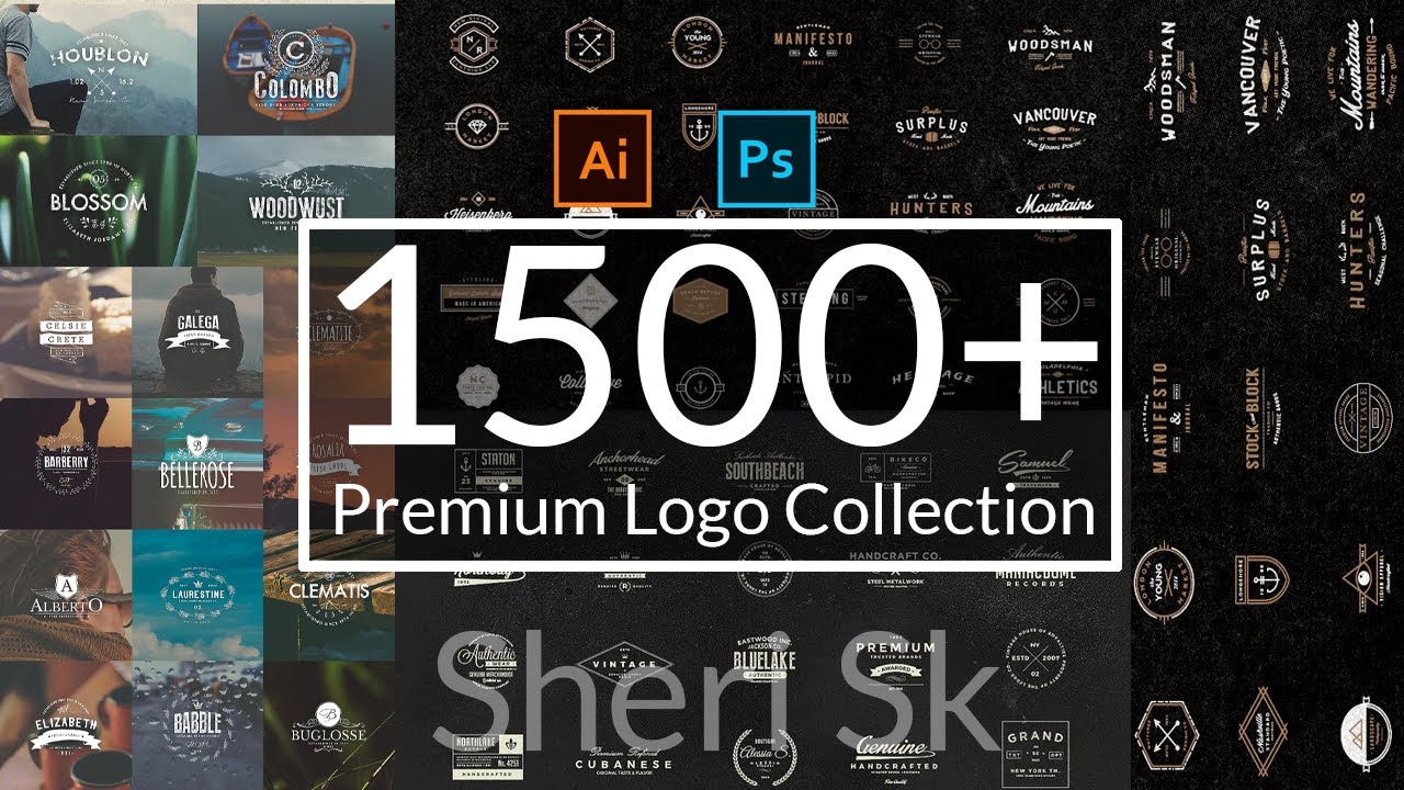 1500+ Premium Logo Collection Download In PSD EPS And AI Files |Sheri ...