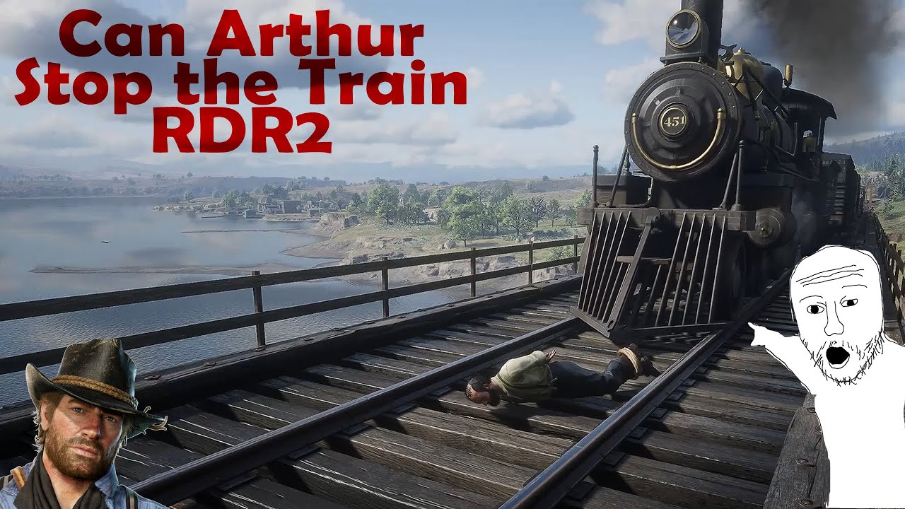 Can Arthur Stop The Train in RDR2 - YouTube