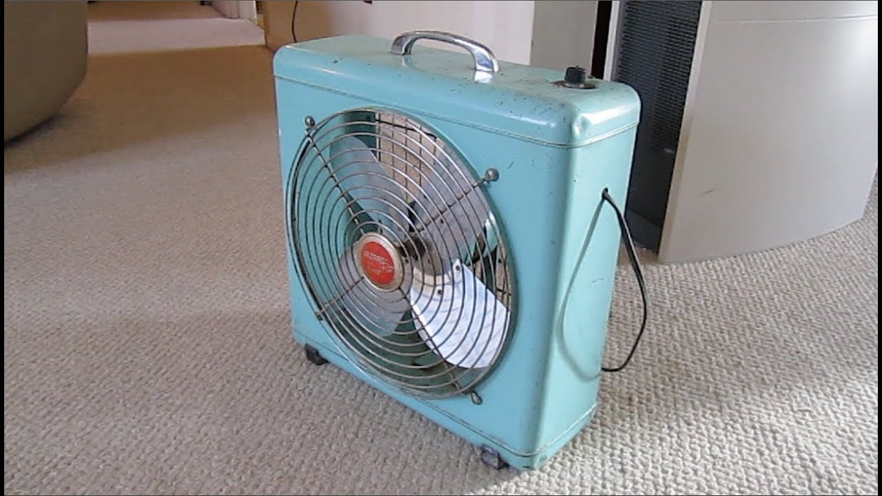 Vintage Wizard (McGraw-Edison/Bersted) Breeze Box 12" Fan - YouTube