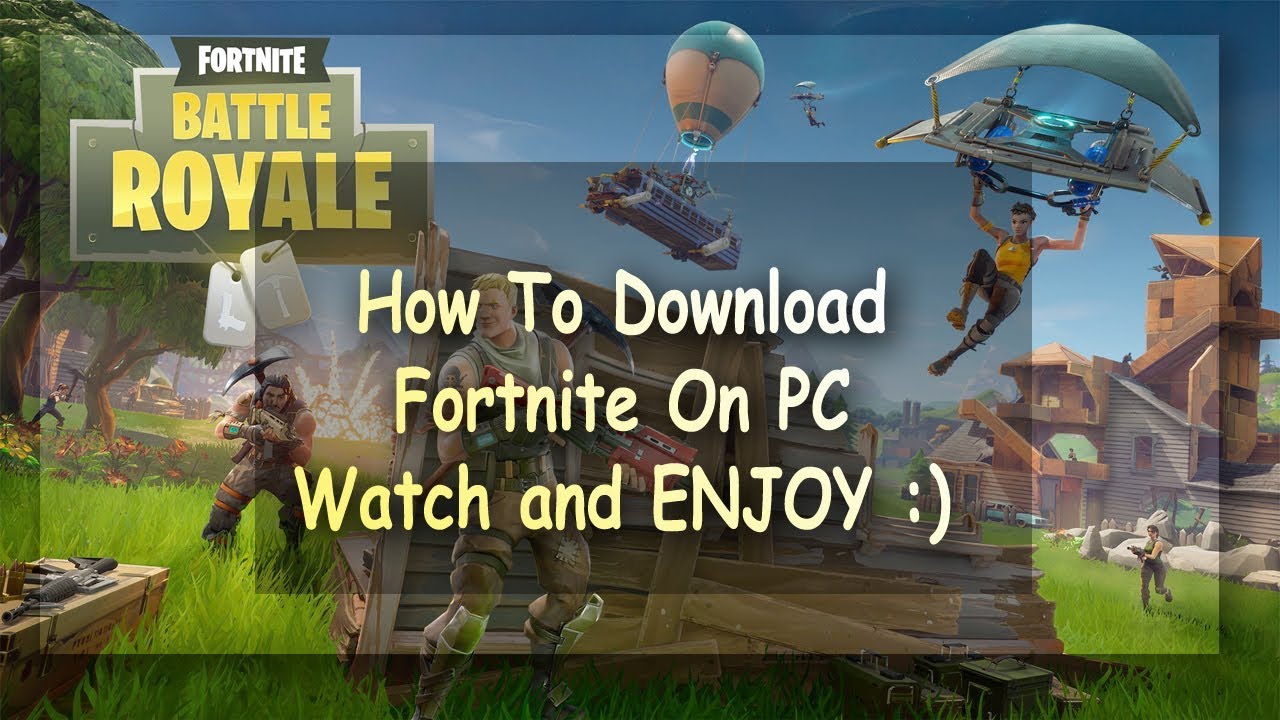 How to Download Fortnite On PC - YouTube