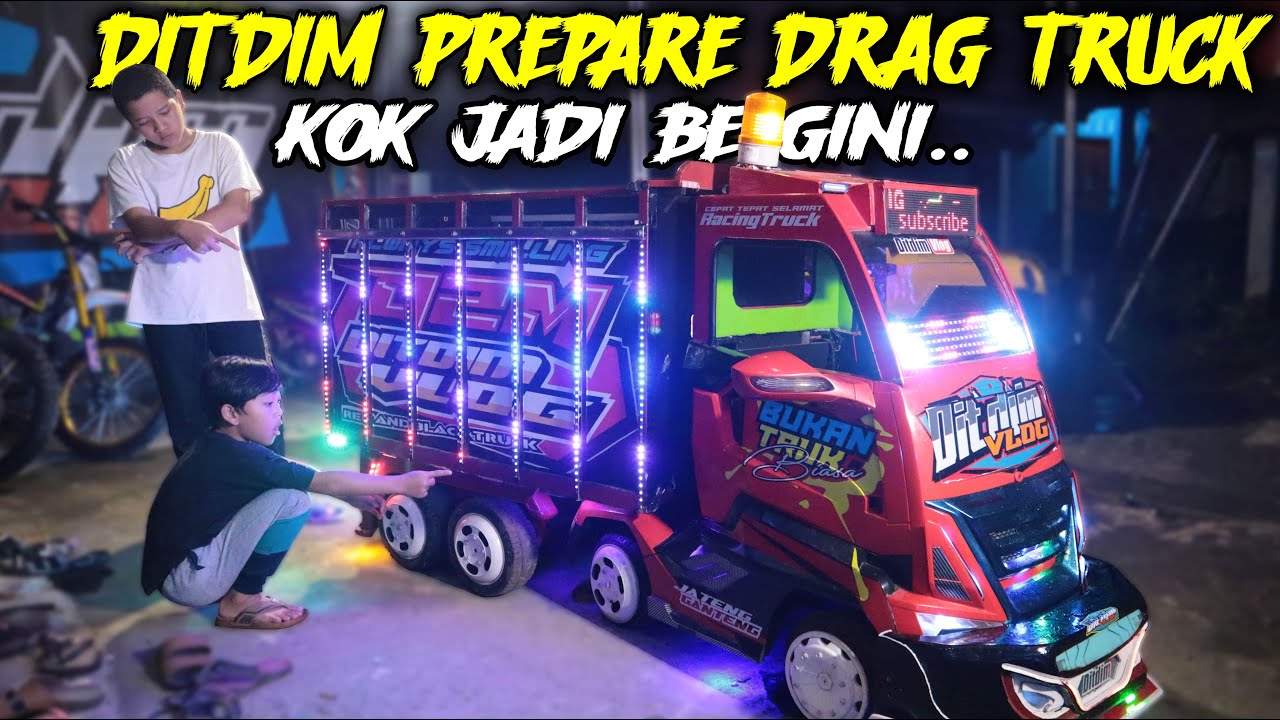 DITDIM SERVIS LAMPU TRUKNYA!! FULL GEMERLAP - YouTube
