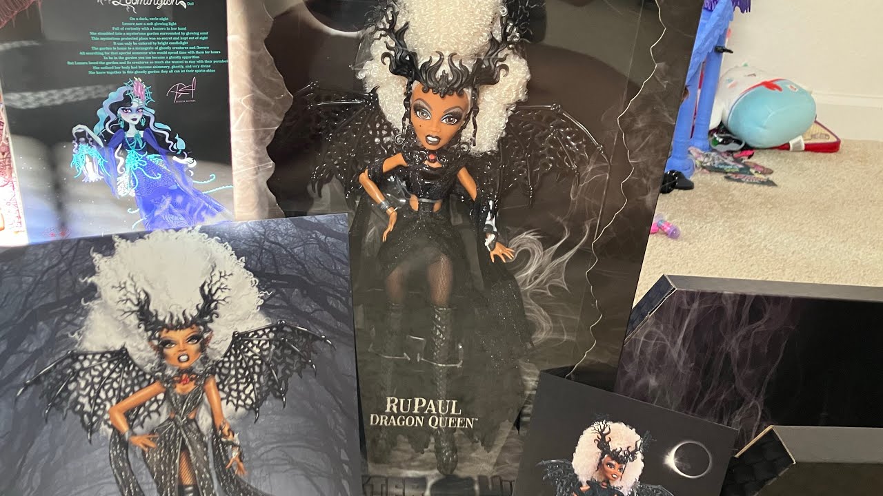OPENING A MATTEL PR PACKAGE! Monster High RuPaul Dragon Queen doll ...