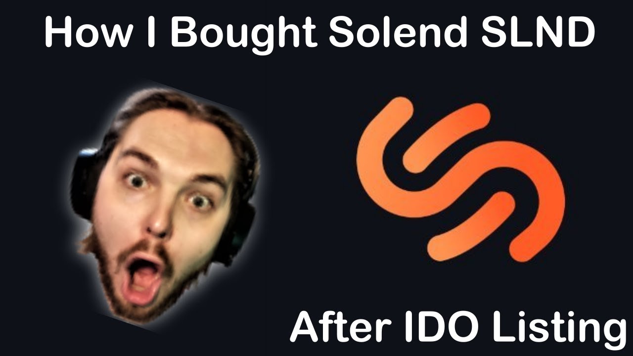 Guide On How I Purchased Solend SLND ! - YouTube