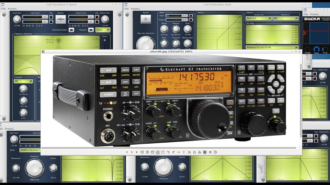 Ham Radio Homebrew Remote Rig operations setup with LINUX SOFTWARE ...