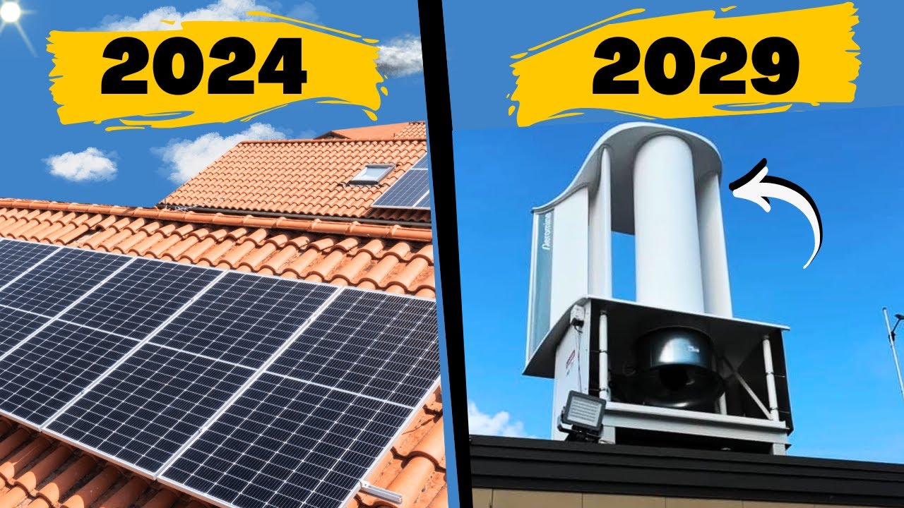 ¿Turbina Eólica de Techo Genera Energía sin Moverse? 50% Más Energía ...