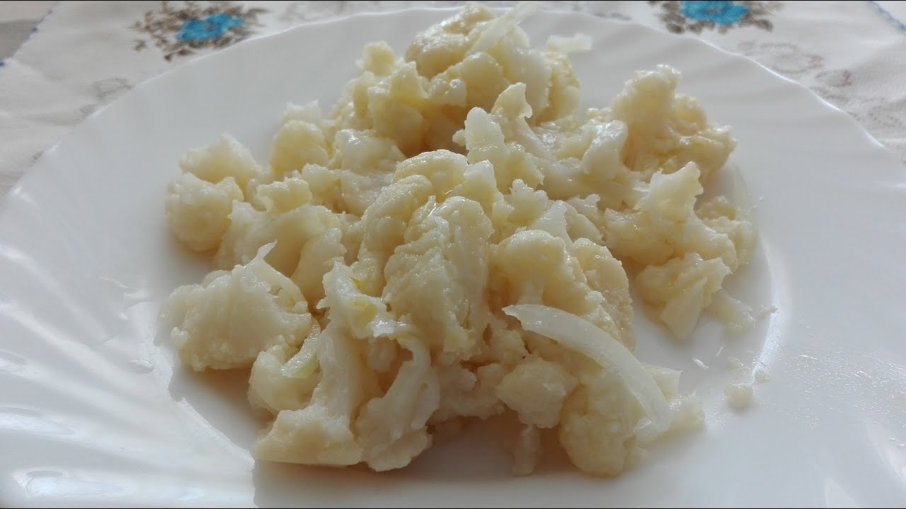 Coliflor aliñada - YouTube
