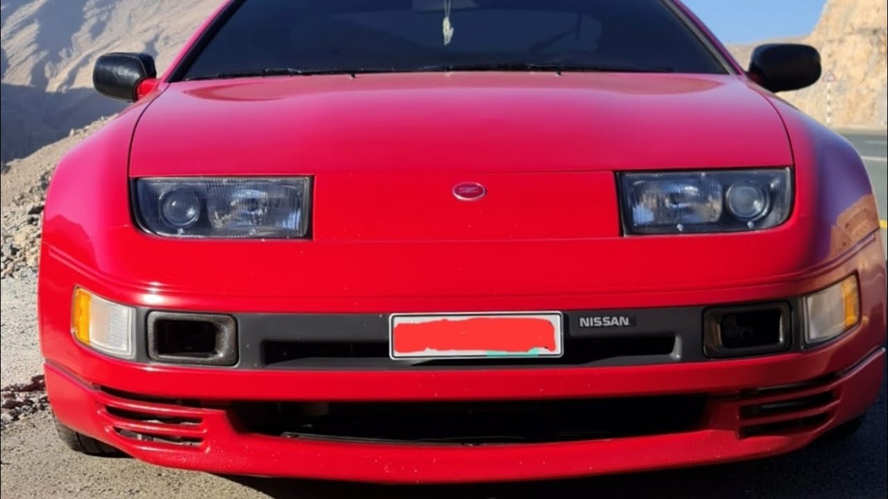 300zx Twin Turbo Aztec Red - YouTube