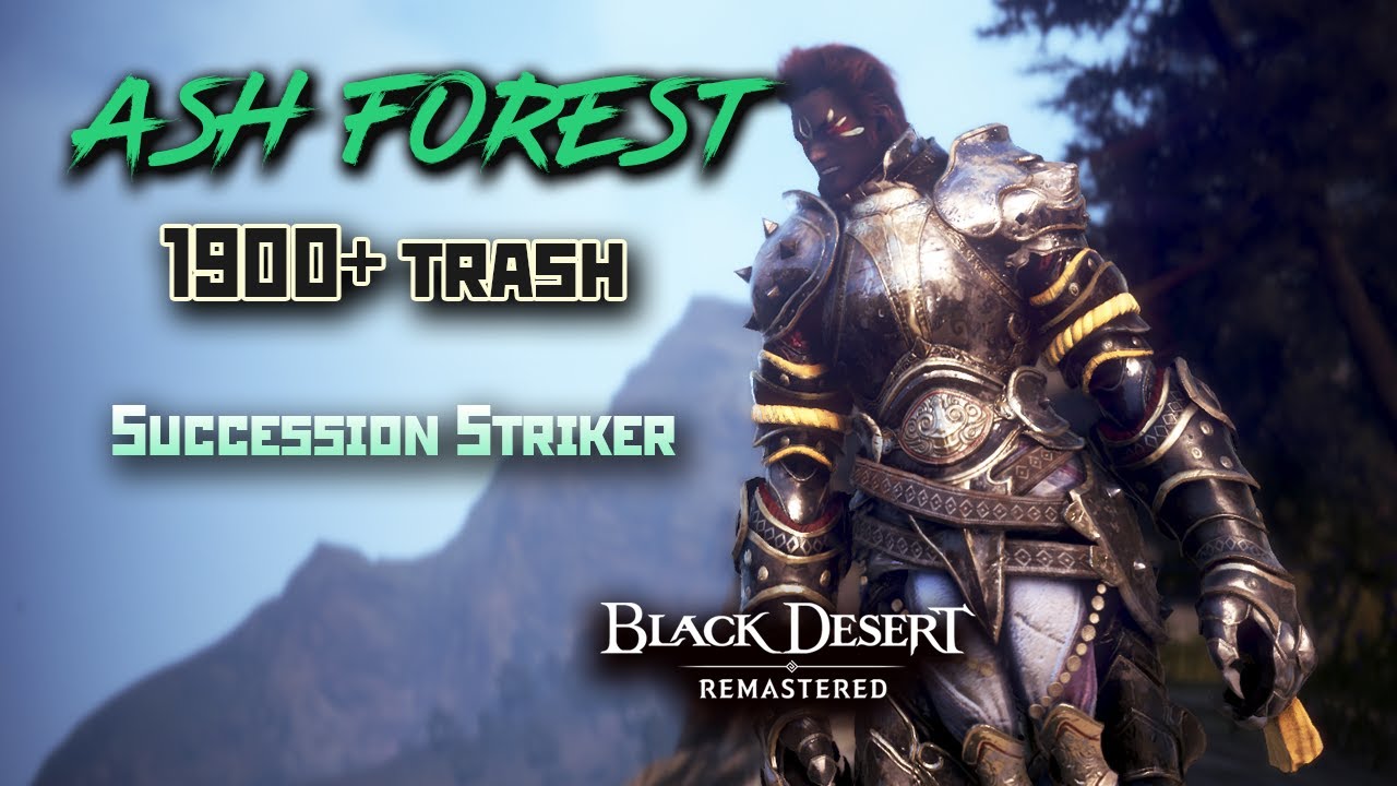 Succession Striker 287 AP / 1.9k+ trash/hour Ash Forest Grind | Black ...